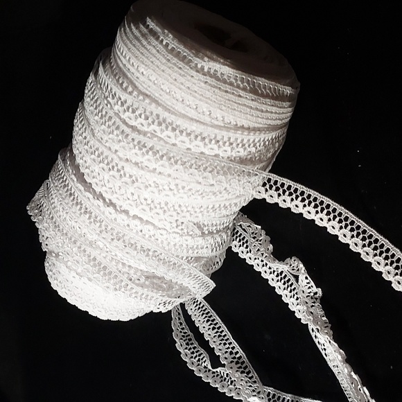Large Roll of Boarder Lace | Other | Roll Of White Lace Lots Of Lace ...
